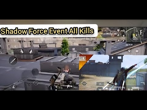 Shadow Force Mode All Event Kills | PUBG Mobile - YouTube