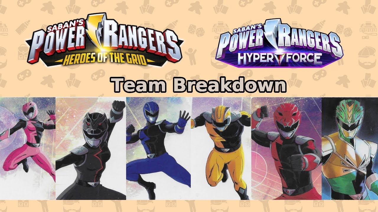 HyperForce – Power Rangers: Heroes of the Grid Team Breakdown - YouTube