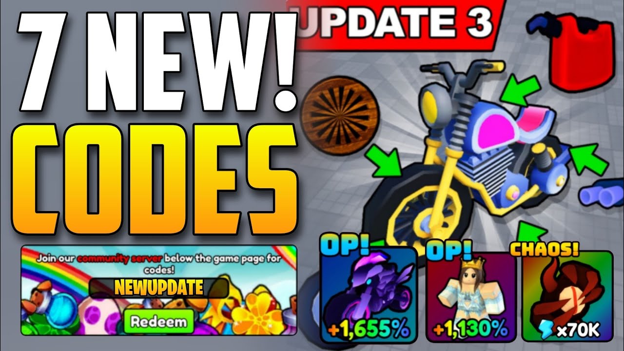 *NEW* ALL WORKING CODES FOR MOTORCYCLE RACING IN 2025! ROBLOX ...