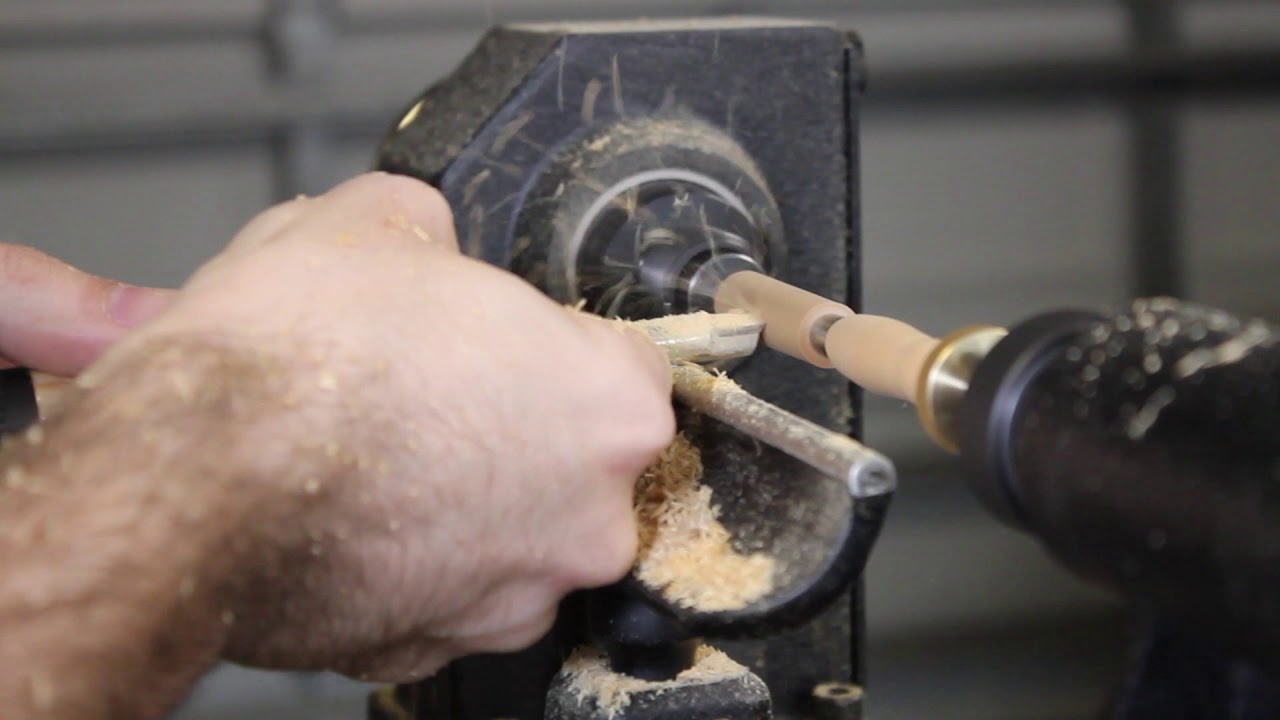 I Make a Pen Using Wood! (Lathe Pen Turning) - YouTube