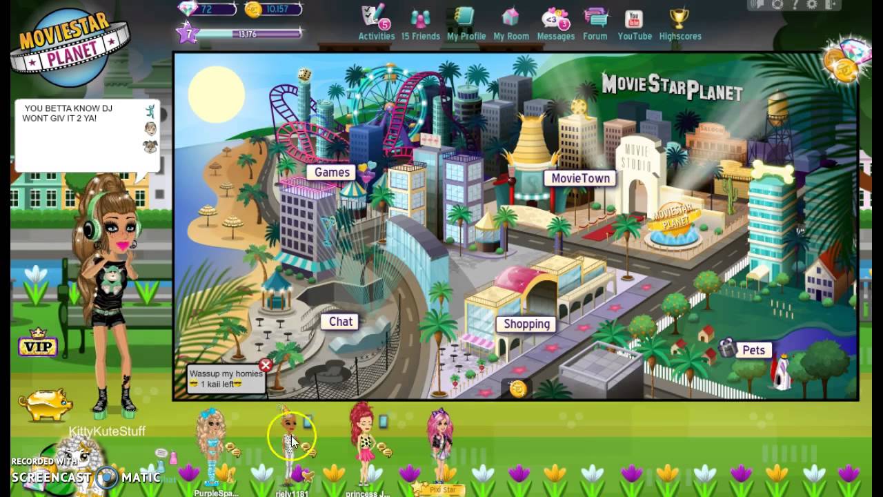 moviestarplanet| How to get on usa msp! - YouTube