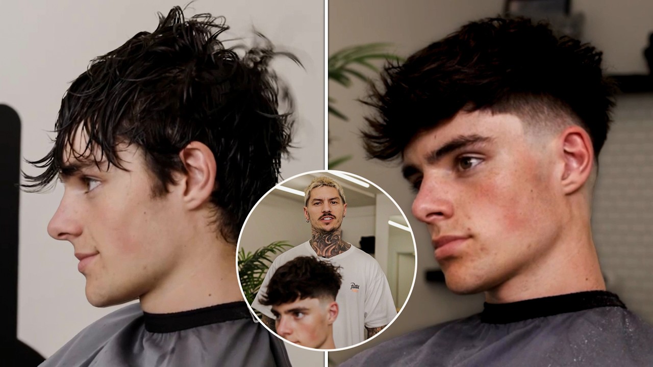 Sam Rascals | Textured Quiff w/ Skin Fade Tutorial - YouTube