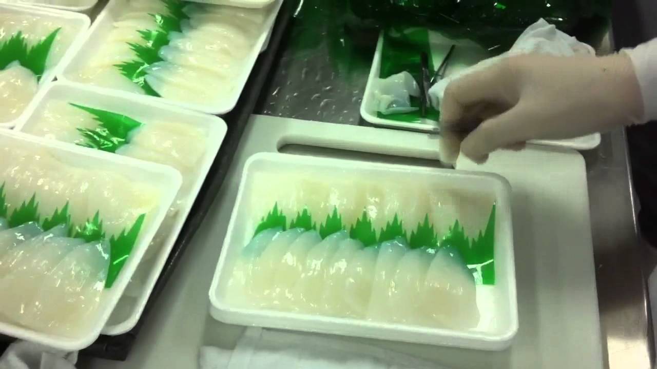 TPF - Cuttlefish sushi - YouTube
