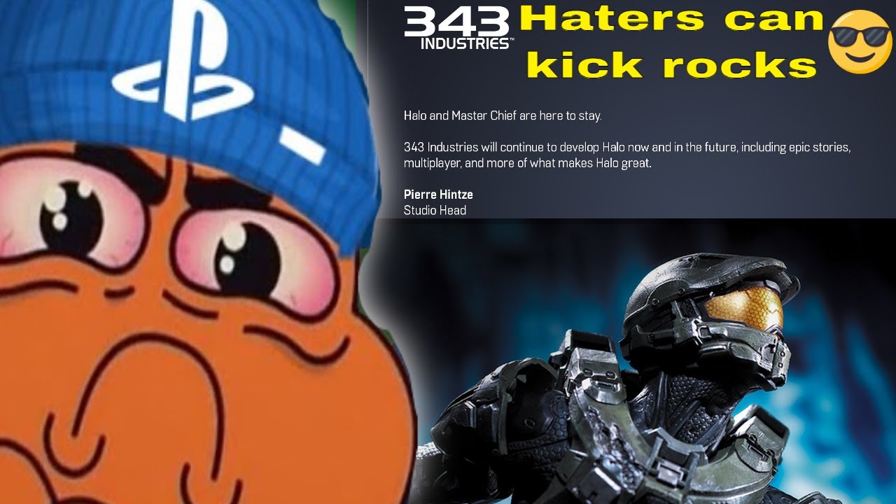 343 lets the Sony fanboys & Xbox haters know they're still making Halo ...