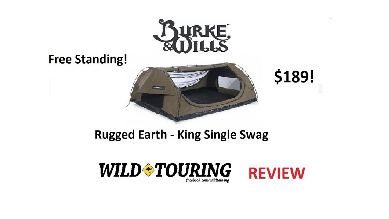 Burke and Wills - Rugged Earth Nullarbor Swag Review - YouTube