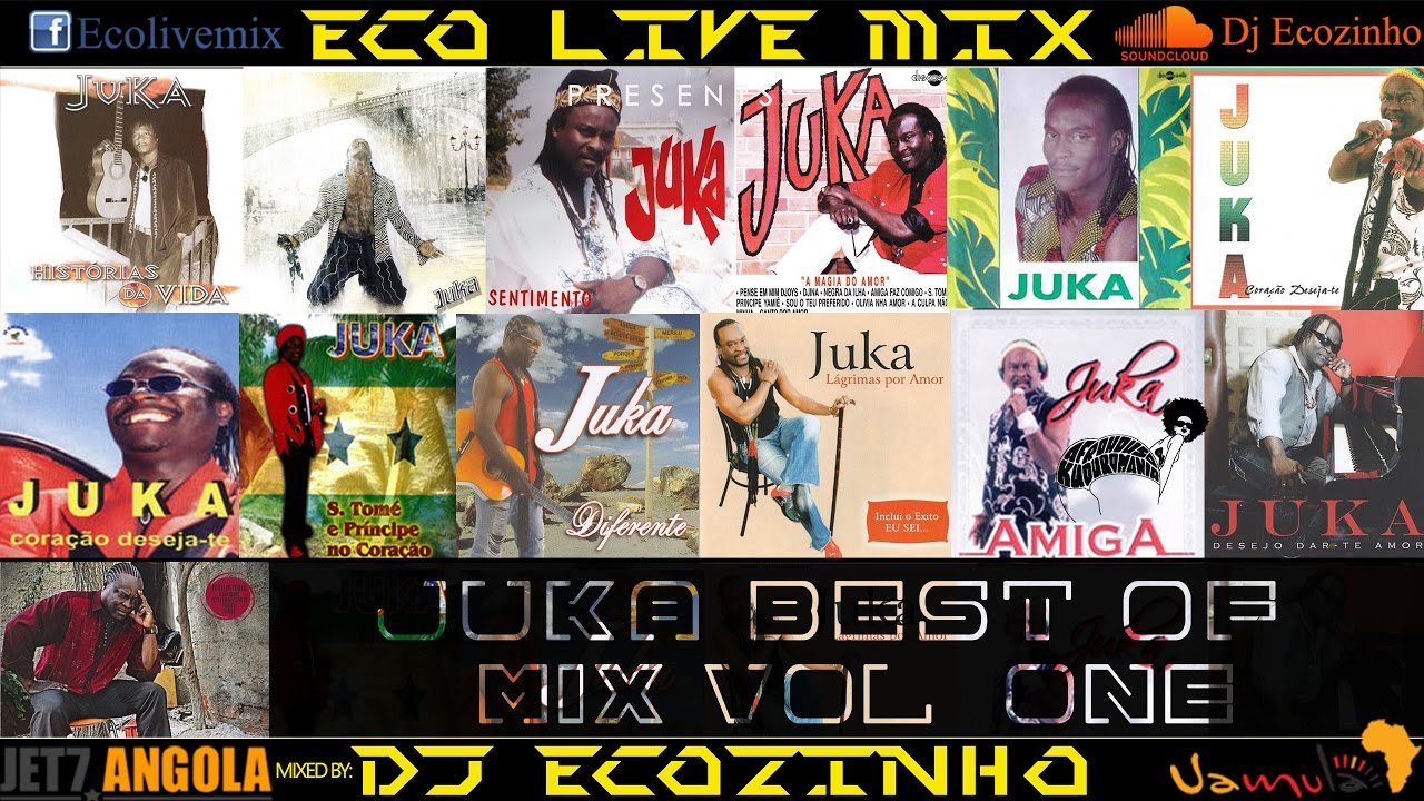Juka Best Of Mix Vol.1 2016 - Eco Live Mix Com Dj Ecozinho - YouTube