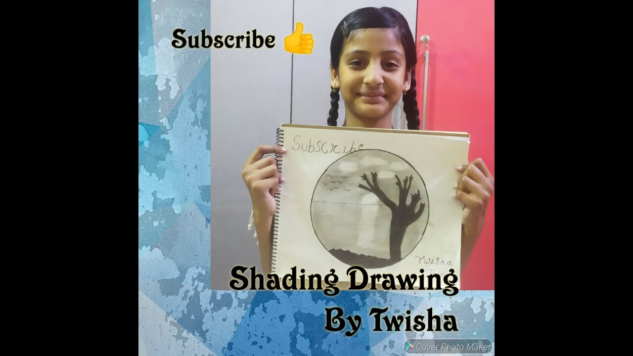 How To Make Simple Pencil Shading Drawing - YouTube