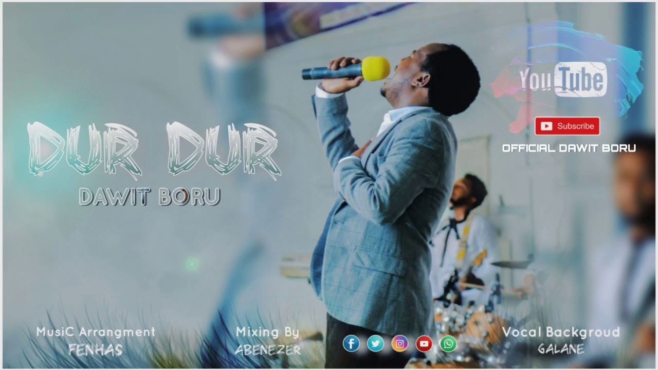 Dur dur new gospel song singer Dawit Boru - YouTube