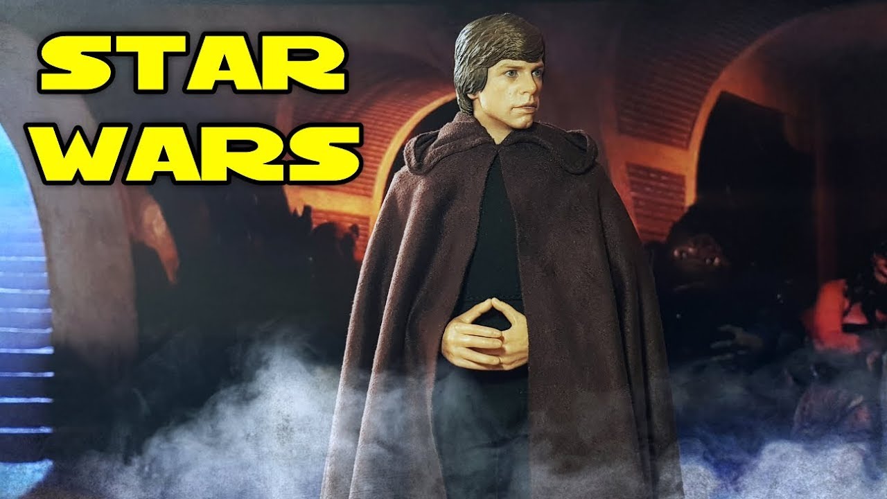 HOT TOYS LUKE SKYWALKER. RETURN OF THE JEDI. SHOWCASE REVIEW - YouTube