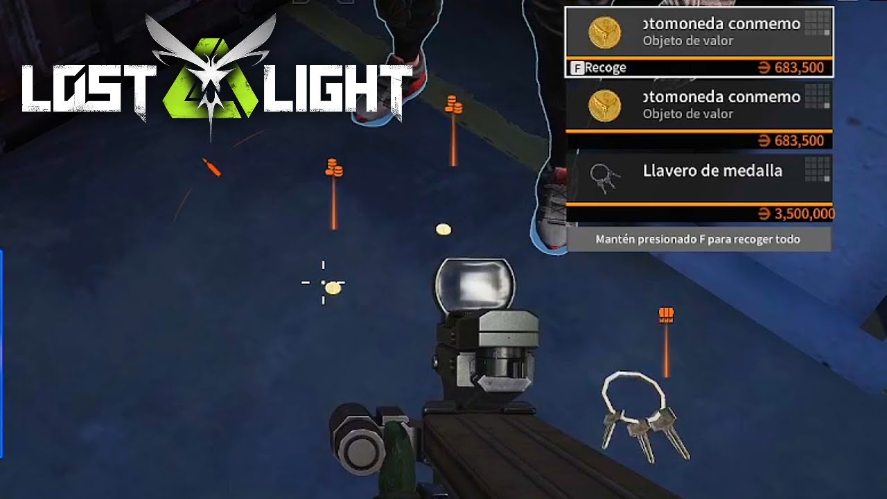 2 cryptomonedas por un llavero en LOST LIGHT (tradeo) - YouTube