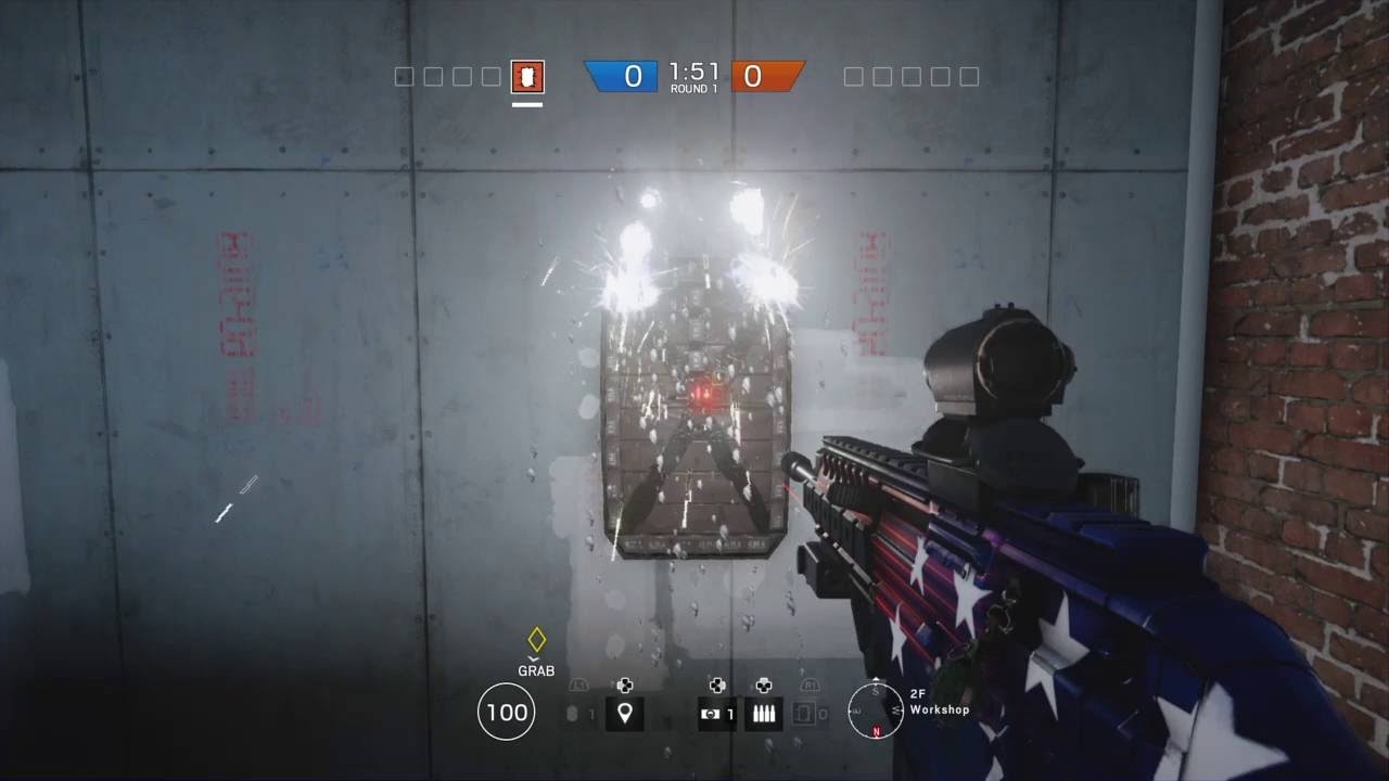 Thermite's gun is a beast! Rainbow Six Siege - YouTube