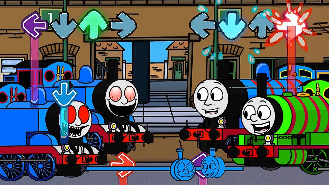 FNF NEW Double Thomas.EXE VS ALL Sodor Funkin - Friday Night Funkin ...