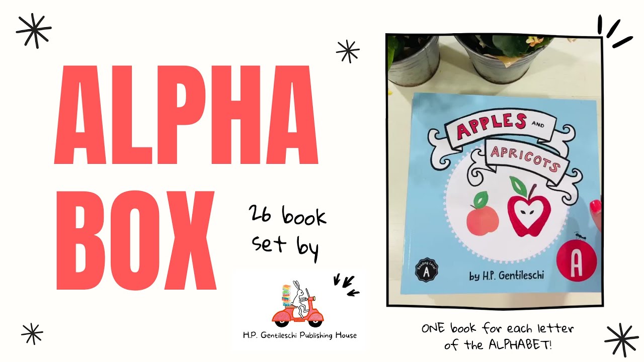 AlphaBOX Alphabet 26 Book Collection - YouTube