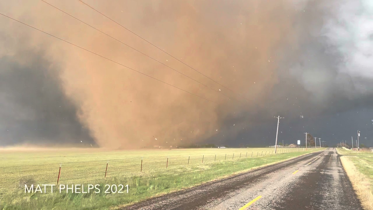 Lockett, Texas Tornado 04/23/2021 - YouTube
