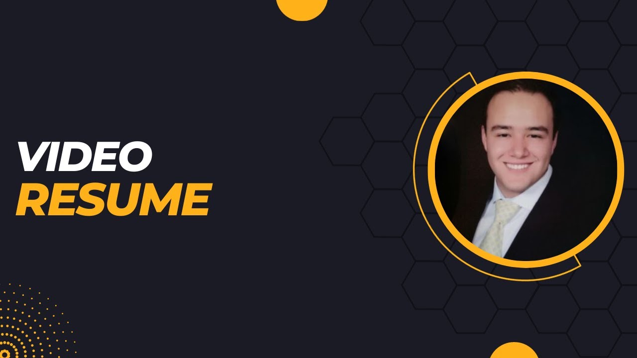 Ruben G - Video Resume - YouTube