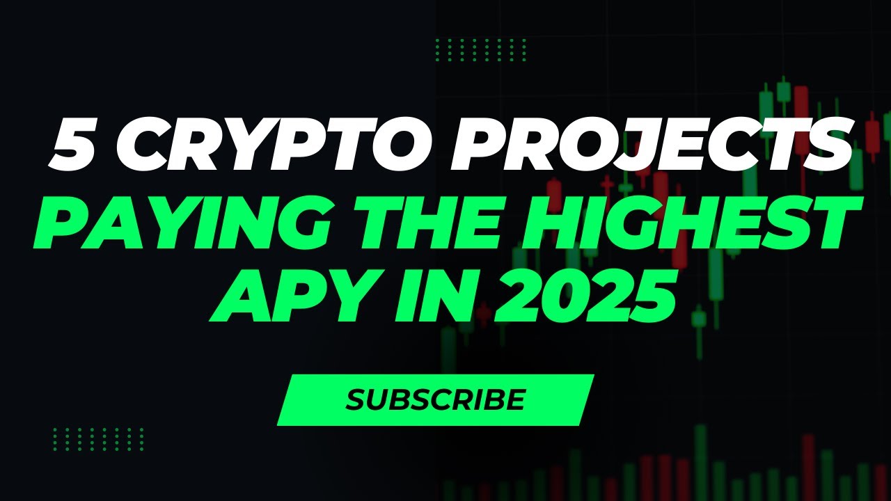 5 Crypto Projects Paying the Highest APY in 2025 (Low Risk Options ...