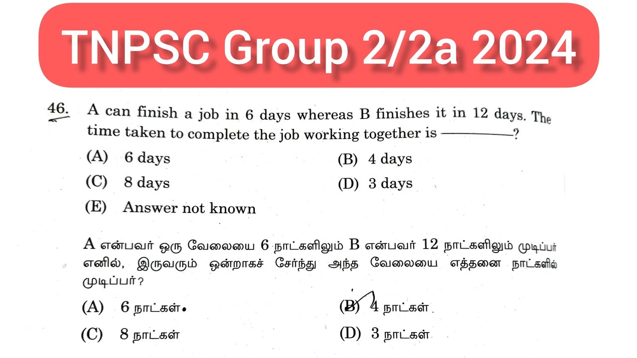 A can finish a job in 6 days whereas B finishes it in 12 days the time ...