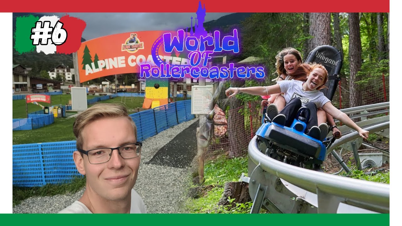 Italy Themepark Trip #6 | Alpine Coaster Review - Bardonecchia Italy ...