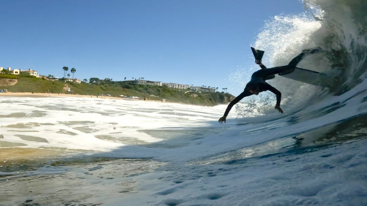 Bodyboarders Frolick Joyfully In The Shorebreak // RAW - YouTube