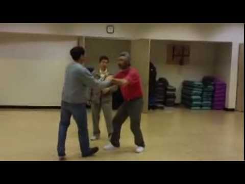 Part2, Tai Chi Push Hands Deliver Power By Shifting Weight - YouTube