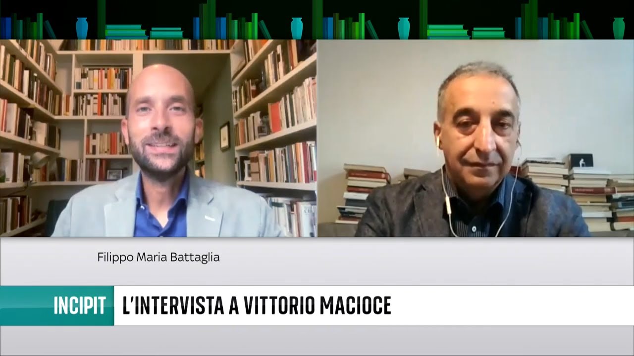 Incipit, l'intervista a Vittorio Macioce su "Dice Angelica" - YouTube
