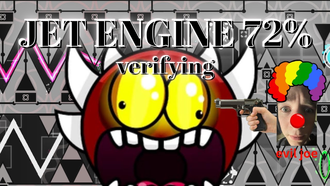 THE JET ENGINE by @BillzerGD 72% (TOP 60 - VERIFYING) | Geometry Dash ...