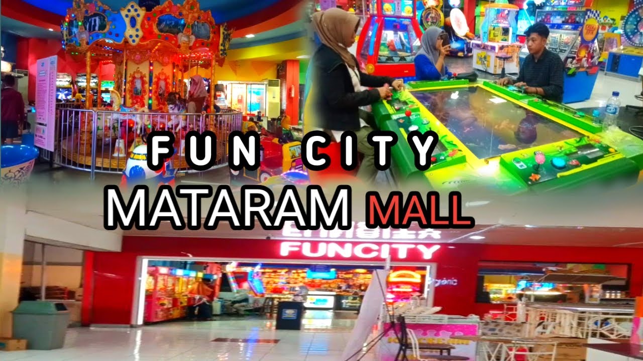 Berbagai Wahana Permainan Terbaik Di Fun City Mataram Mall Lombok ...