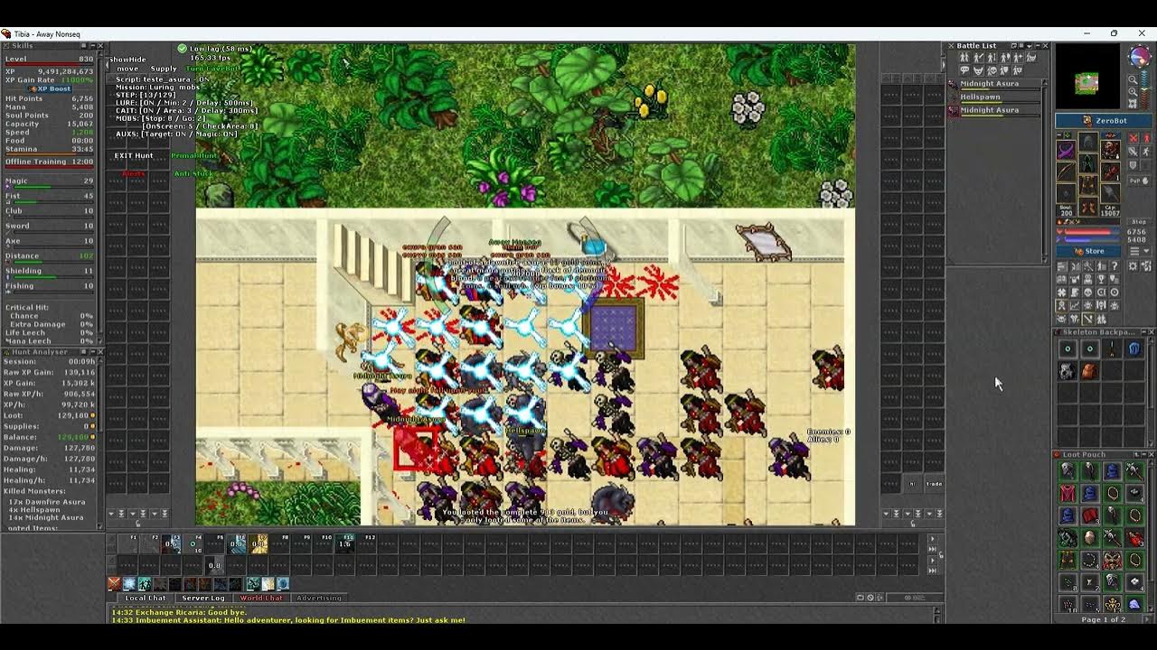 Script Cavebot V3 Primo Marcos Scripts Youtube