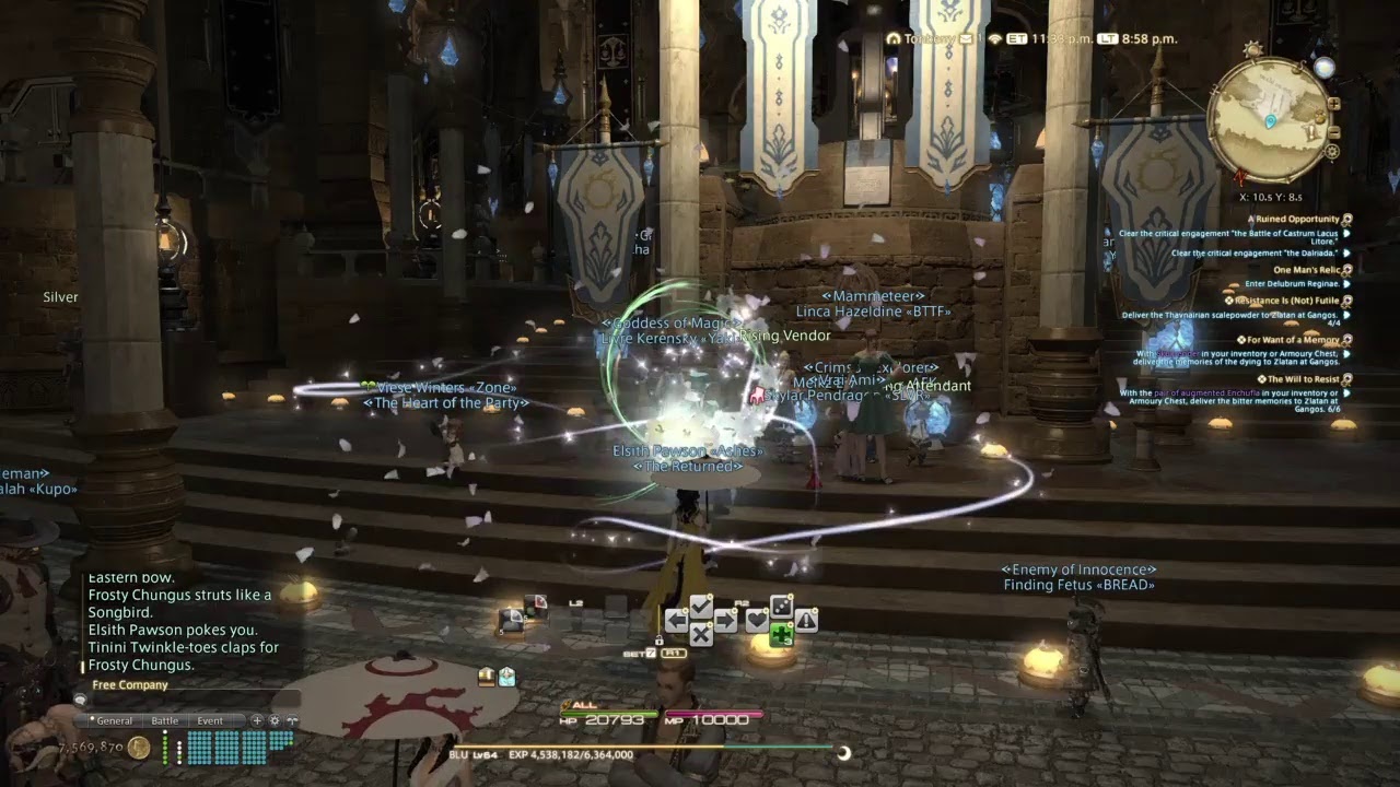 Final Fantasy XIV - The Rising event 2021 in Ul'dah - YouTube