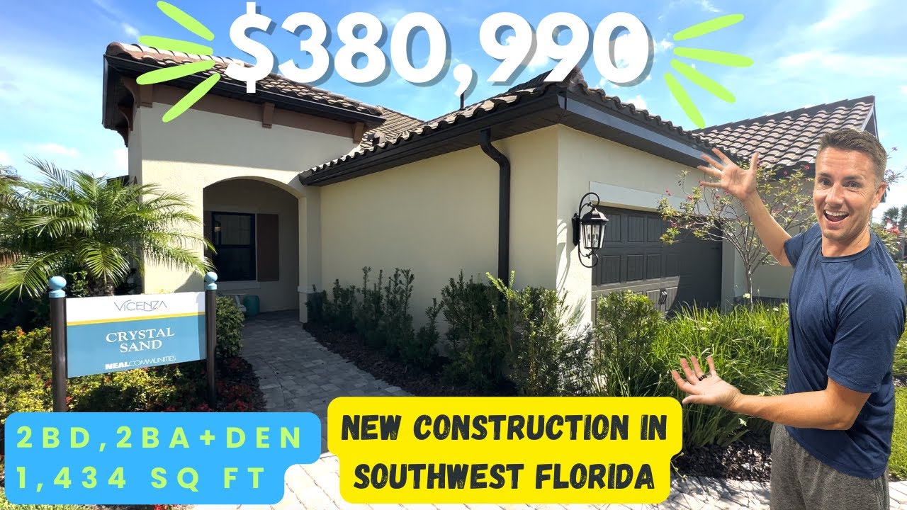 New Construction Villa | $380,990 | Crystal Sand Model by Neal ...