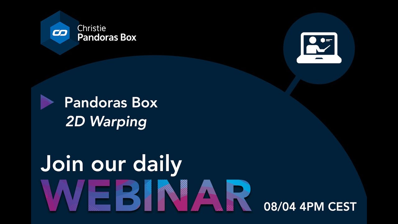 Webinar #14 - Pandoras Box - 2D Warping - YouTube