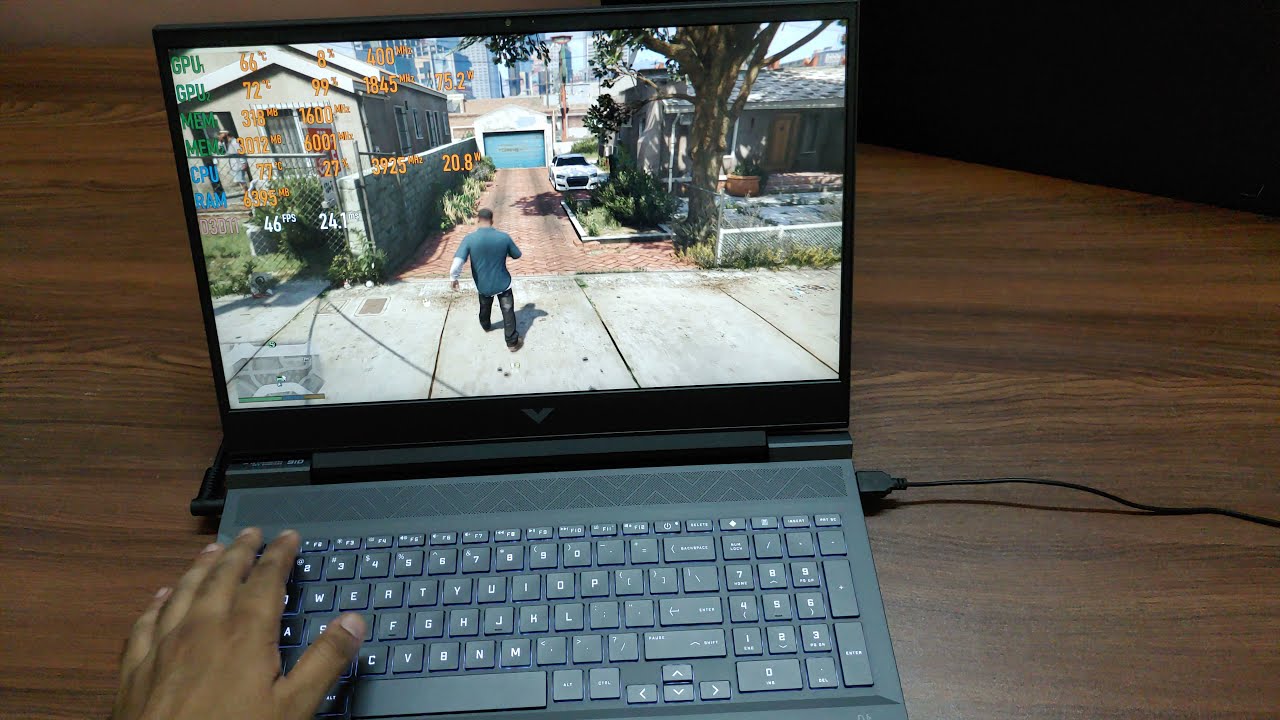 HP Victus RTX 3050 GTA V Gameplay Ultra - YouTube