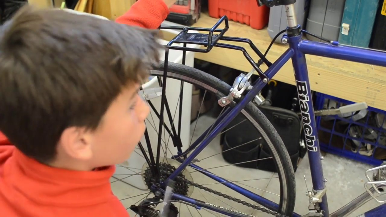 Installing a Rear Bike Rack - YouTube