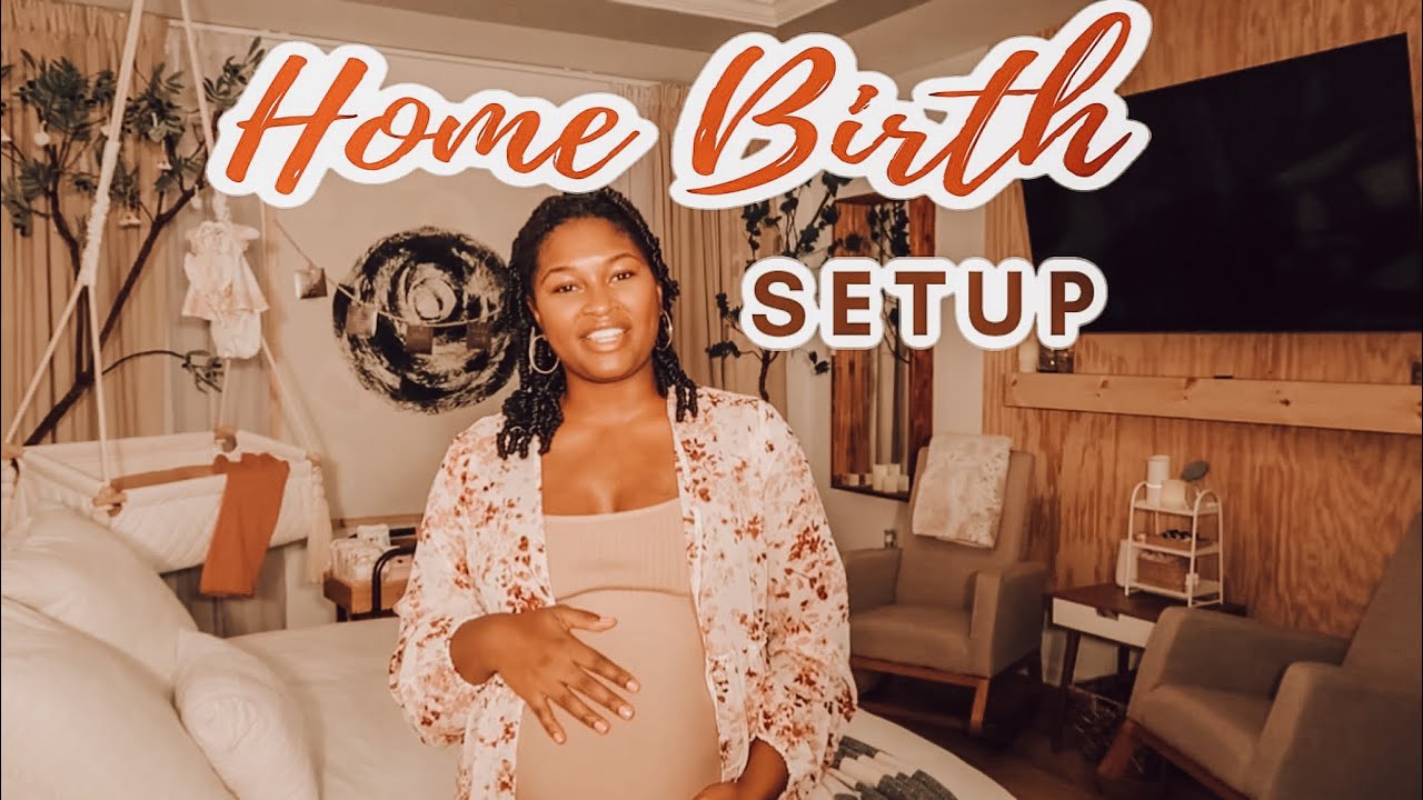 Water Birth Sanctuary 😌 | Tour My Home Birth Space & Set Up🤰 - YouTube