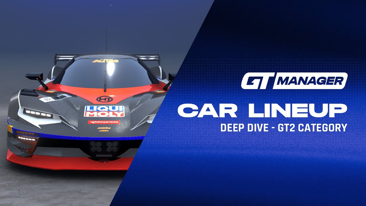 GT Manager - GT2 Category & Lineup - YouTube