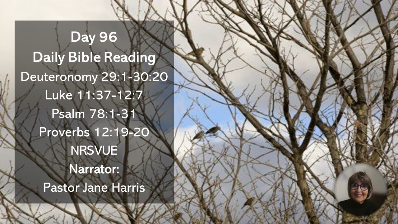 Together - with Pastor Jane: Daily Bible Reading - Day 96 - YouTube