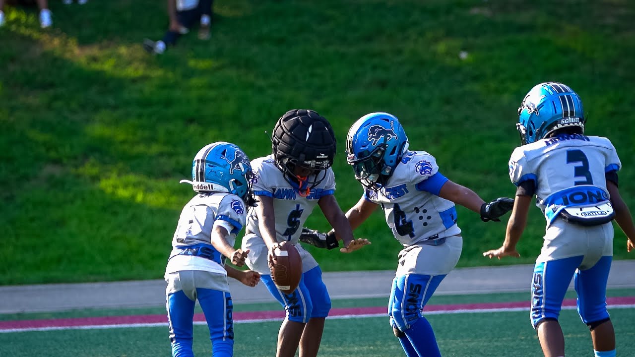 Lawncrest Lions 8u Highlights vs North Philly Aztecs 8u - YouTube