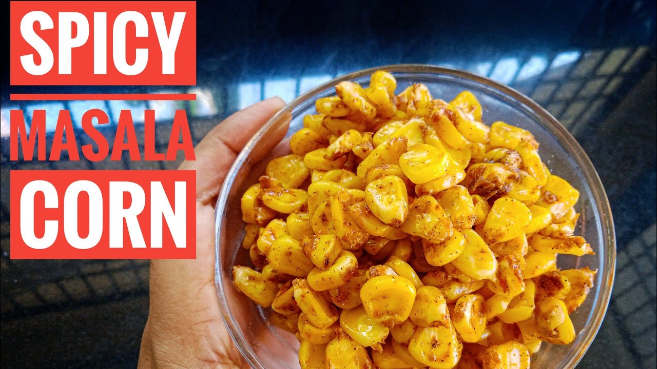 Street Style Masala Sweet Corn Recipe 🔥 // How to make Masala Corn // # ...