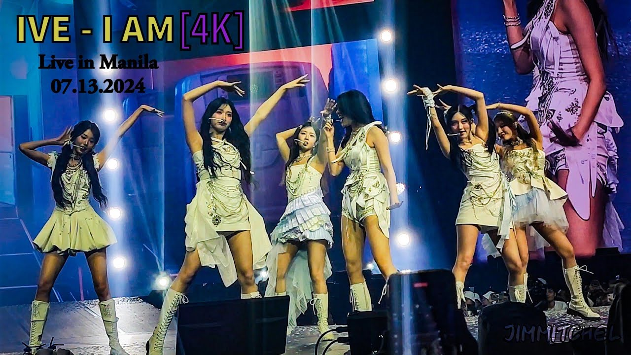 IVE 아이브 - I AM (07132024 Show What I Have - MANILA) 4K - YouTube