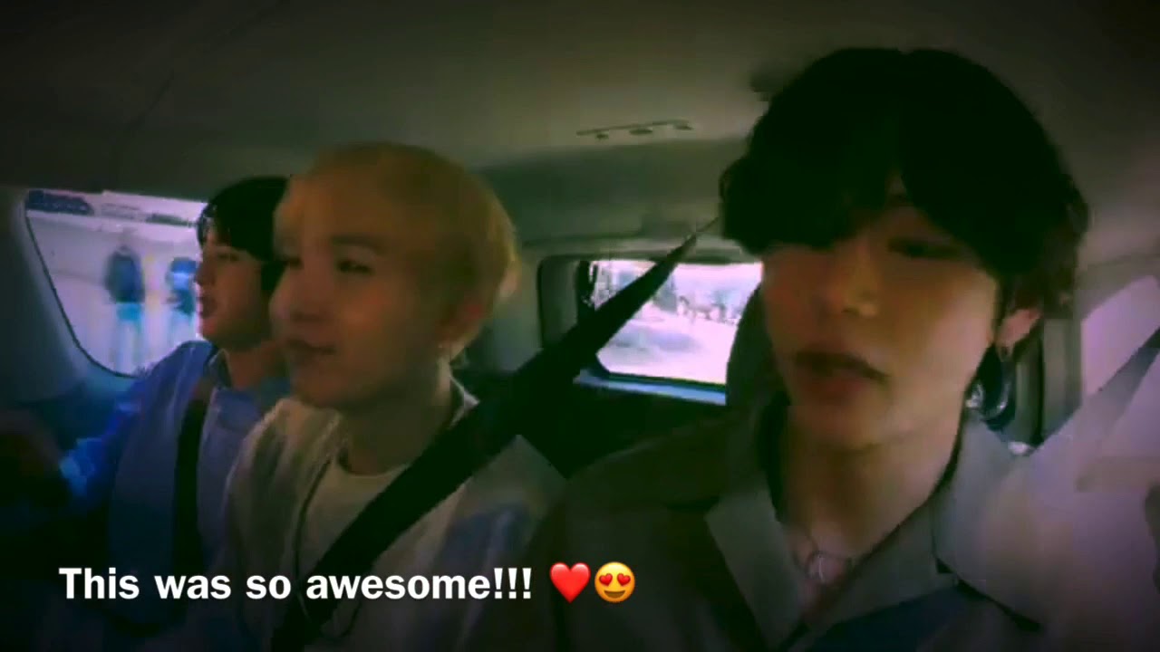 BTS Singing Circles By Post Malone (Carpool Karaoke) - YouTube