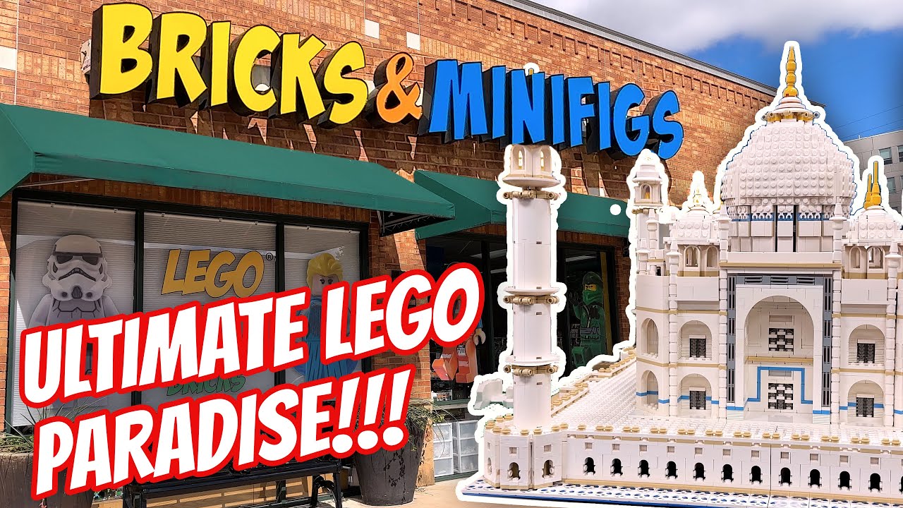 Largest LEGO Store In AUSTIN!!! A Tour of Bricks & Minifigs! - YouTube