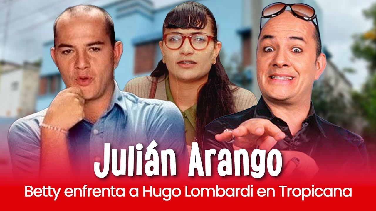 Julián Arango recuerda su personaje de Hugo Lombardi en 'Betty La Fea' - YouTube