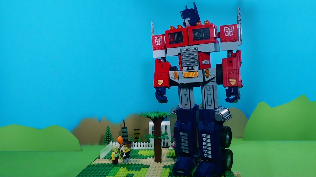 Awesome LEGO Optimus Prime Brickfilm Compilation - YouTube