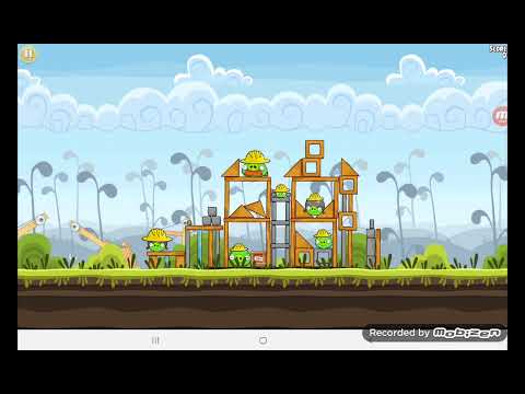 Angry Birds The Texture-ening The Big Setup All Levels Gameplay - YouTube