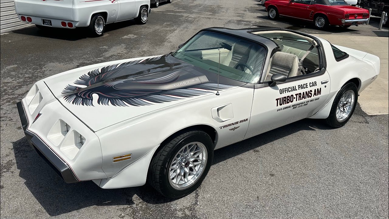 Test Drive 1980 Pontiac Trans Am Indy 500 Pace Car SOLD FAST $24,900 ...