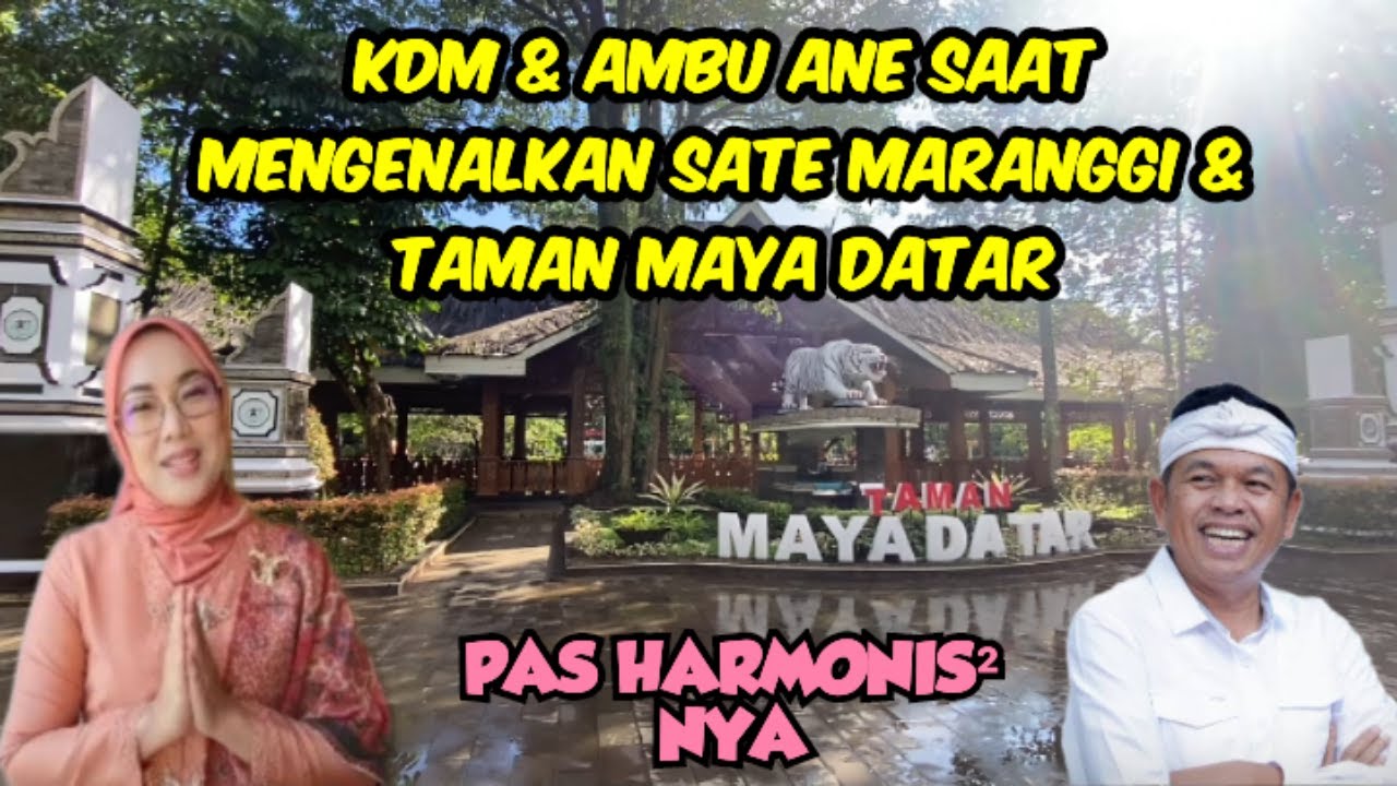 TERHARU 😭 KDM & Ambu Ane Saat Memperkenalkan Taman Maya Datar ...