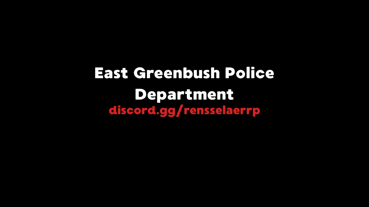 RCRP | East Greenbush Police Department Promotional | P/S Official ...
