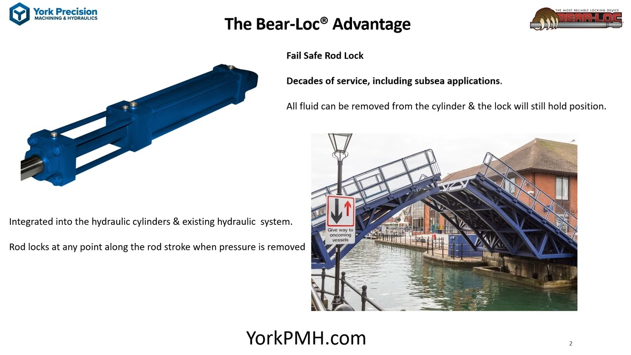 Hydraulic Safety For Civil Engineering & Hydro-Control - Bear-Loc - YouTube