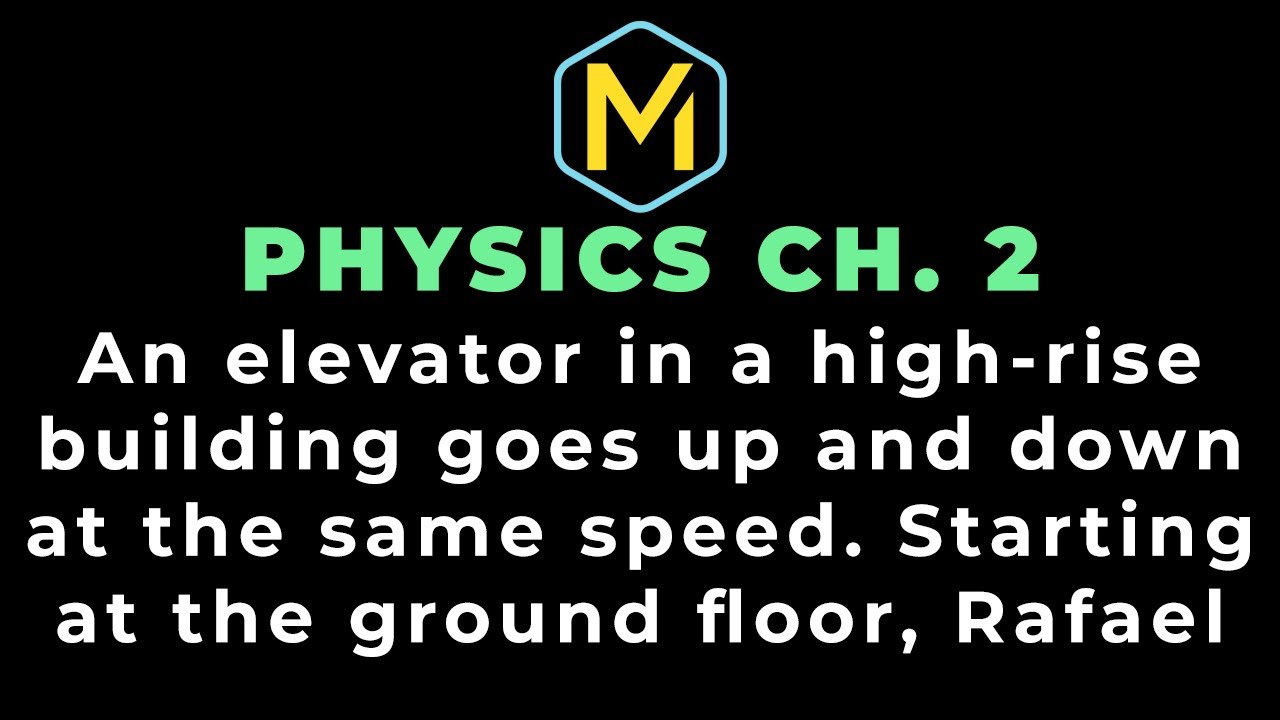 2.7 Mastering Physics Solution-"An elevator in a high-rise building goes up and down at the same ...