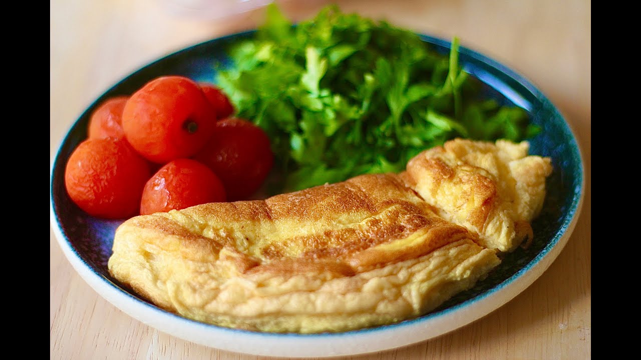 How to make Super Fluffy Soufflé Omelette| Easy Recipe| Soft Omelette ...